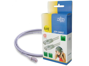 ZED electronic Mrežni FTP kabel, CAT5E, 5 met - FTPC/5