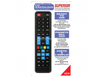 Superior Daljinski upravljač za LG / Samsung tv prijemnike - RC LG / SAMSUNG TV