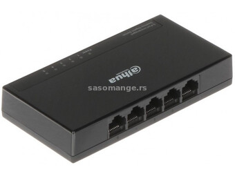 Dahua Switch PFS3005-5GT-L LAN 5-Port Gigabitni RJ45 Ports 10/100/1000M (alt SG105)