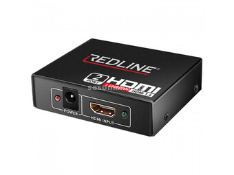 REDLINE HDMI razdelnik, 1 ulaz - 2 izlaza - HS-2000