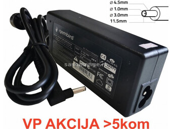 NPA90-195-4620 (HP14) ** Gembird punjac za laptop 90W-19.5V-4.62A, 4.5x3.0mm blue (934)