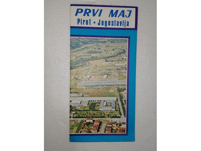 PRVI MAJ - PIROT -BROŠURA,VODIČ