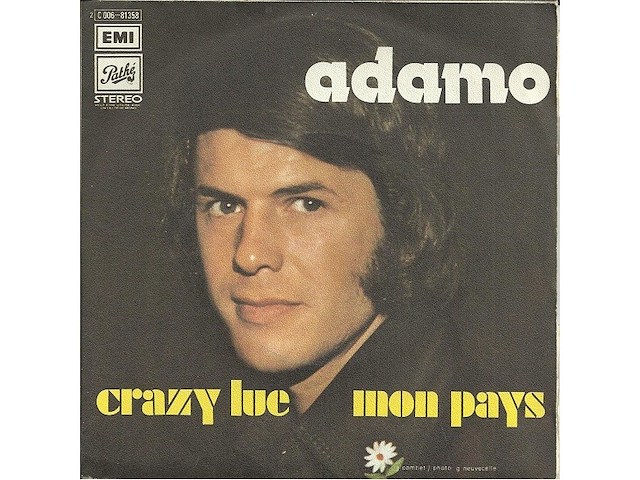 Adamo – Crazy Lue Vinyl, 7`, 45 RPM, Single