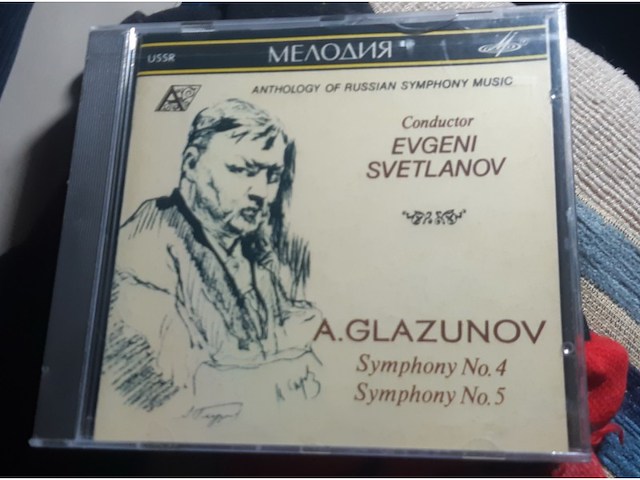 GLAZUNOV - Symphony No. 4 &; No.5