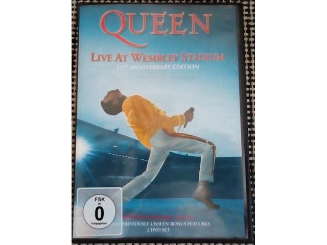 Queen - Live at Wembley Stadium / 2 DVD set