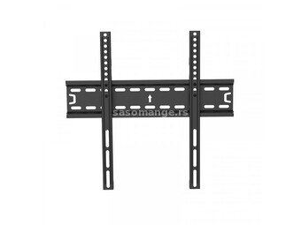 Nosac za TV/ 32"- 55"/FIKSNI/VESA do 400x400/težina do 50kg/2.3 cm od zida/crn