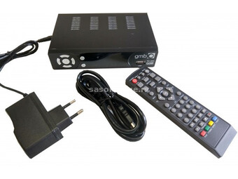 GMB DVB T2-404DVB-T2 SET TOP BOX USB/HDMI/Scart/RF-out, PVR, Full HD, H264, hdmi-kabl, modulator ...