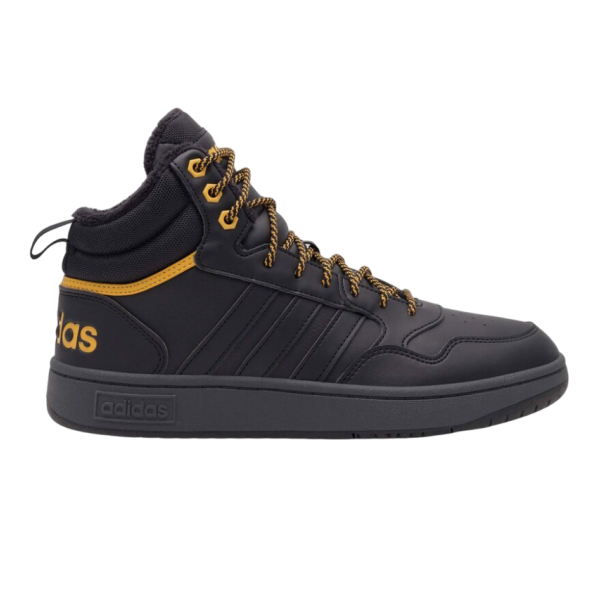 Adidas - Crne duboke muške patike HOOPS 3.0 MID WTR