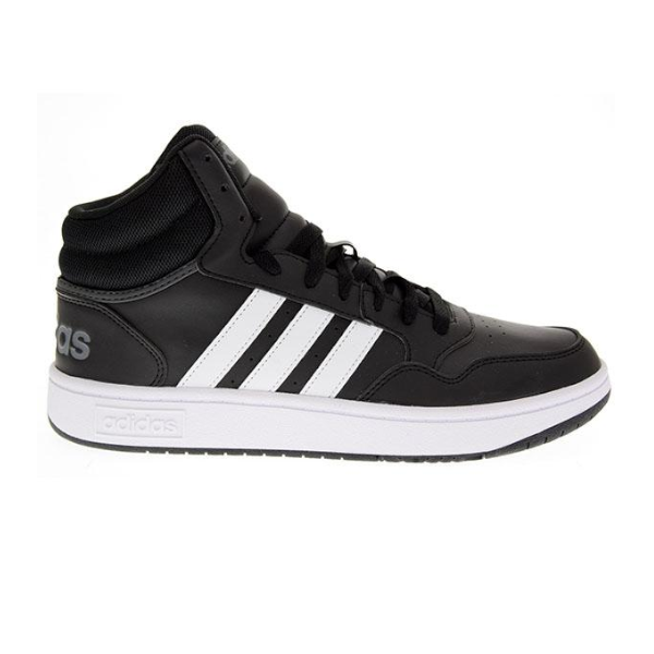 Adidas - Crne duboke muške patike HOOPS 3.0 MID