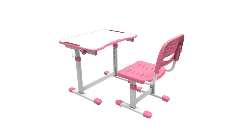 Moye STO I STOLICA Grow Together - Set Chair and Desk Pink MK-202P