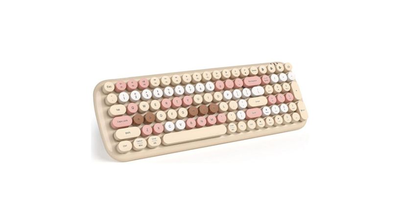 Moffii BT WL RETRO TASTATURA U MILK TEA boji (SK-646BTMT)