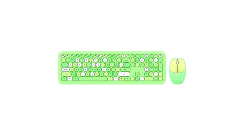 Moffii WL RETRO TASTATURA I MIŠ U ZELENOJ boji (SMK-666395AGGN)