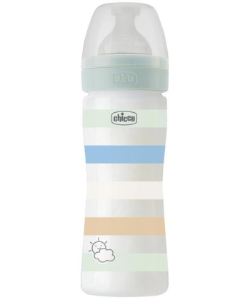 Chicco WB Plastična flašica za bebe 2 meseca+ 250 ml Plava - A075873