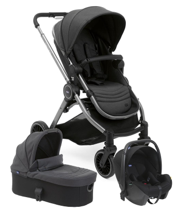 Chicco Best Friend Pro kolica za bebe 3 u 1 sa auto sedištem Kory Essential i-Size - Pirate Black