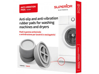 Superior Antivibracijske nogice za perilicu rublja, set 4 komada - SUPSLG001