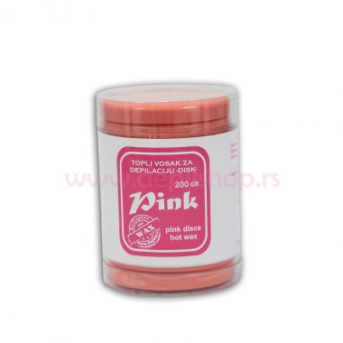 Topli vosak DISK Pink 200gr art.864