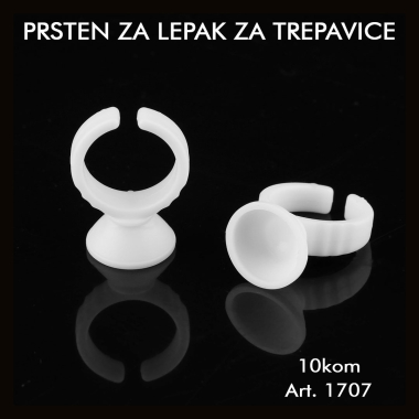 Prsten za lepak za trepavice 10kom/1 art.1707