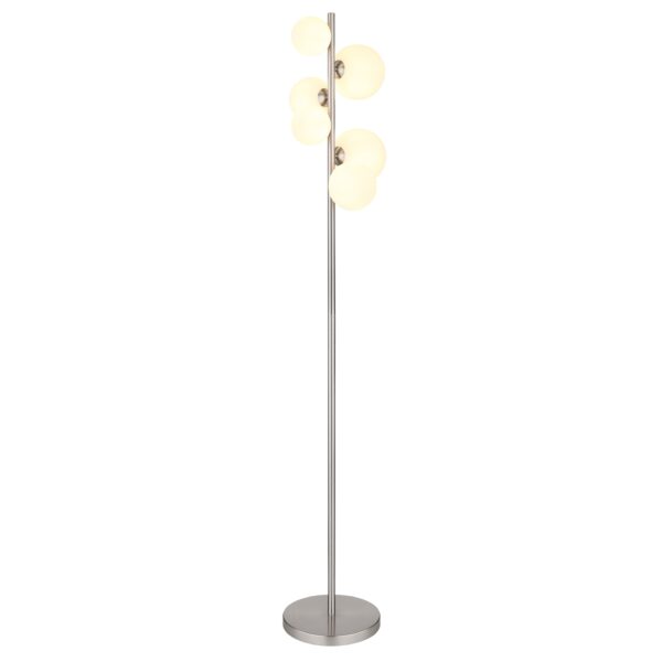 Podna Lampa | Globo Riha 56140-6S – Nikl