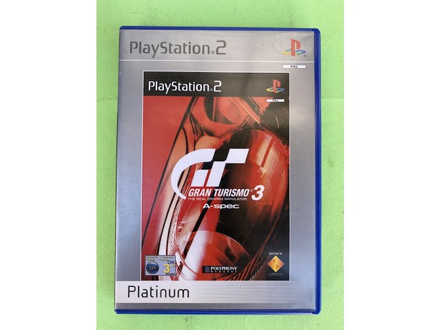 Gran Turismo 3 A-Spec - PS2 igrica - 2 primerak