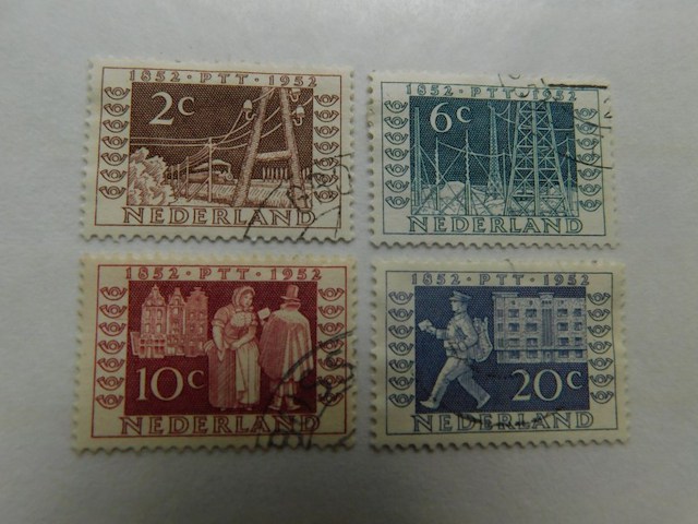 NEDERLAND 1952 KOMPLET SERIJA