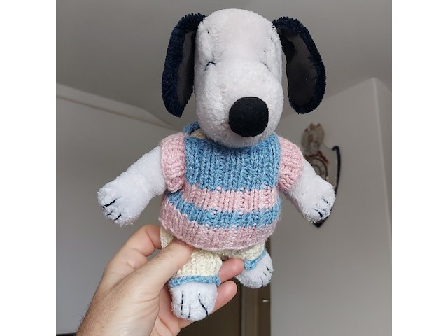 Snoopy,SNUPI  stara plišana igračka `88 g.BAS RETKO !