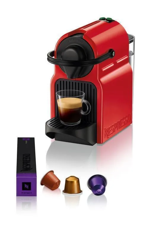 Nespresso Aparat za kafu Inissia - Crveni