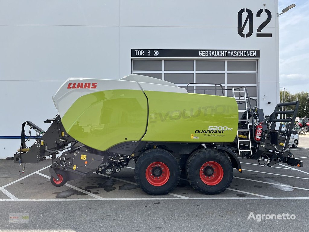 Claas Quadrant 5200 FC balirka za četvrtaste bale