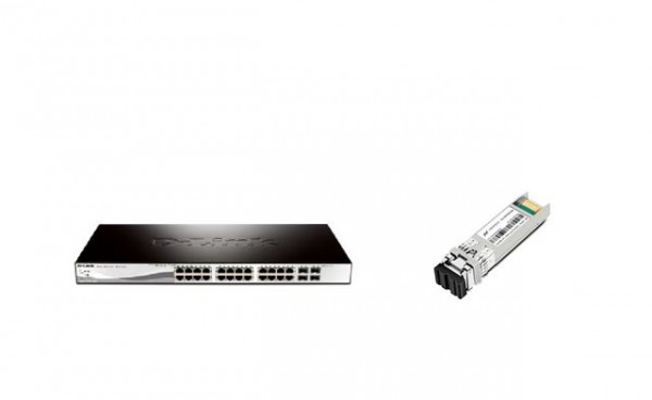 D-Link DGS-1210-28P Switch PoE 193W + SFP modul 1.25Gb