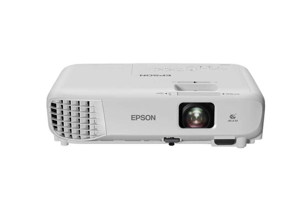 EB-W06 Projector, WXGA, 3LCD, 3700 lumen, 16.000:1, 2W speaker, HDMI, USB, VGA