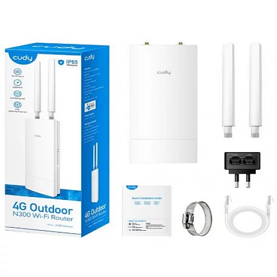 CUDY CUDY LT500 OUTDOOR 4G LTE CAT 4 AC1200 WI-FI ROUTE, NANO SIM SLOT CENA