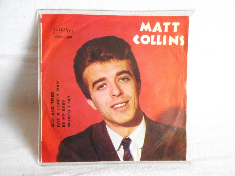 KARLO METIKOŠ(MATT COLLINS)!ROCK&ROLL EP IZ 1964.!5-/5-