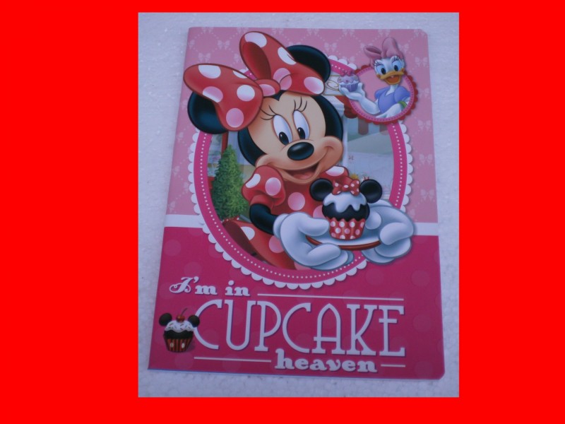 ❗NOVO: Sveska A5 kockasti Minnie and Daisy CUPCAKE