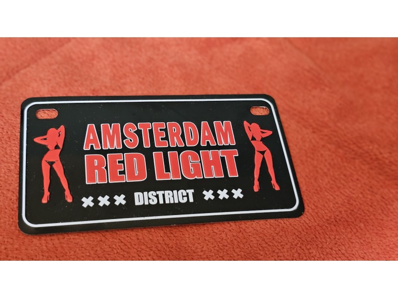 Magnet za frizider Amsterdam Red Lights