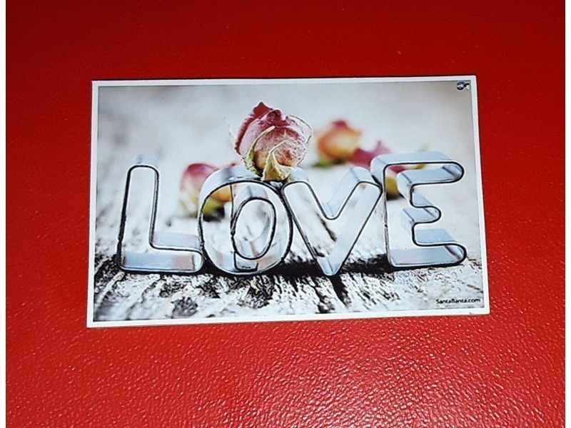 Magnet za frizider - Love