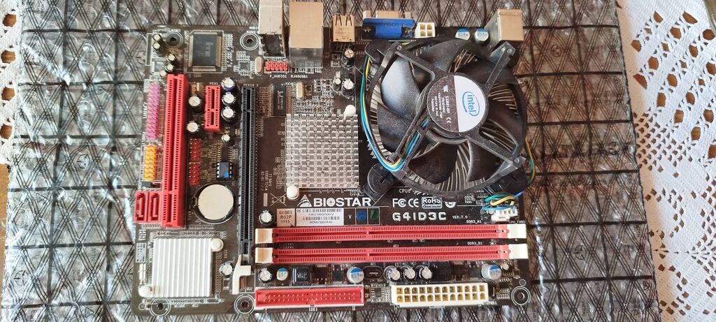 BIOSTAR G41D3C ver-7.0 DDR3 LGA775 Prodajem maticnu plocu BIOSTAR