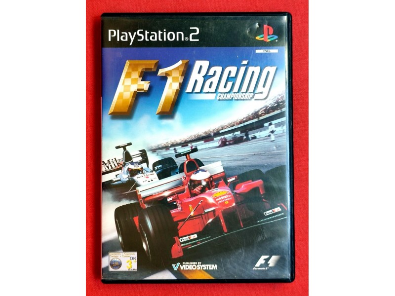F 1 Racing Championship / PS2 Originalna Igra