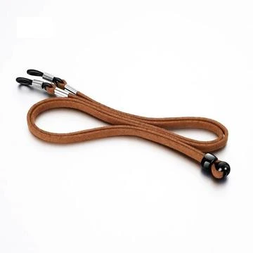 SUEDE GLASSES LANYARD CORD - 70CM - BROWN