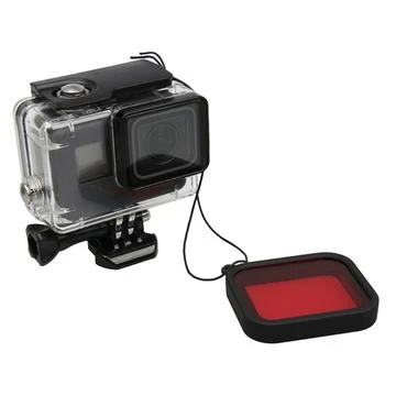 GOPRO 5/6/7 DIVING FILTER FOR STANDARD HOUSING - 58MM - RED