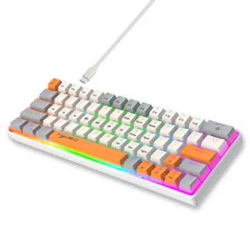 HXSJ V500 WIRED MECHANICAL GAMING KEYBOARD W. BACKLIGHT EFFECT