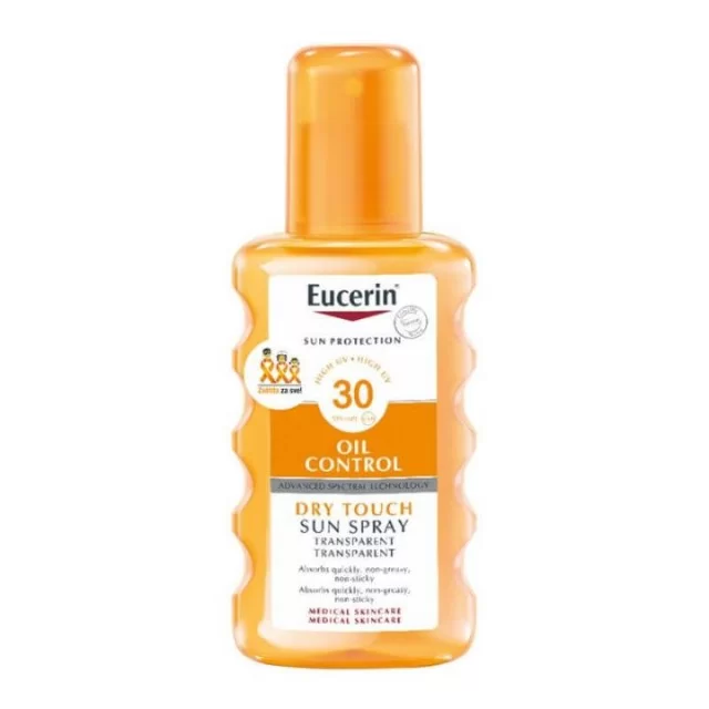 EUCERIN Transparentni sprej za zaštitu od sunca SPF30 200ml