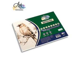 ARTLINE Blok za skiciranje B4 360x260mm 25L 135gsm Landscape Extra white