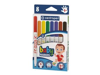 CENTROPEN Markeri za decu 8 komada Baby 8660/8