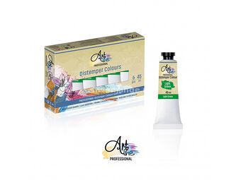 ARTLINE Tempera svetlo zelena 6kom 45ML