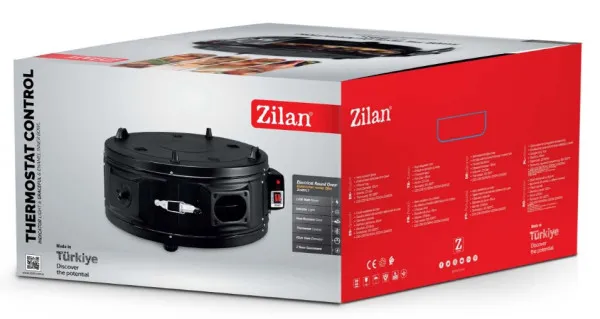 ZILAN Zilan ZLN8917 Mini pećnica Rerna, zapremina 23L, 50-300c, 1200W