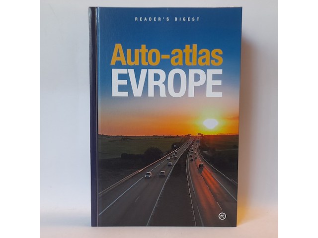 AUTO-ATLAS EVROPE - Reader`s Digest NOVO