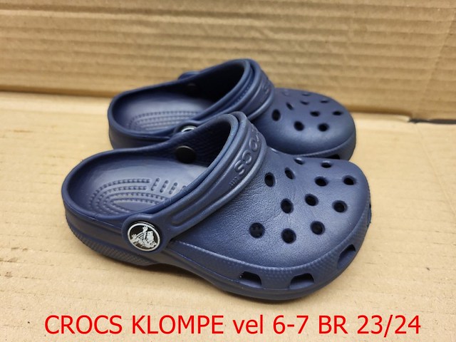 CROCS KLOMPE vel 6-7 BR 23/24-