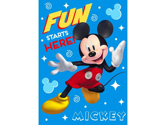 Baloo Ćebe 100x140 cm Mickey Mouse
