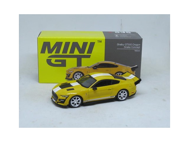 1:64 mini GT ford mustang shelby GT500 dragon snake