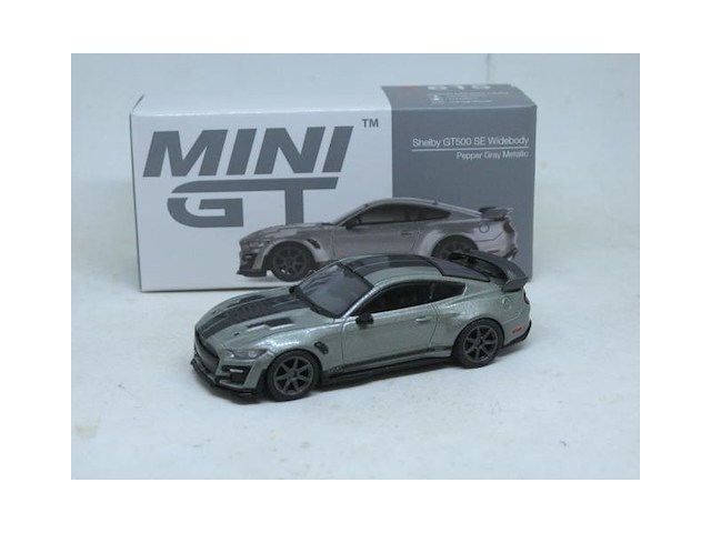 1:64 mini GT ford mustang GT500 widebody