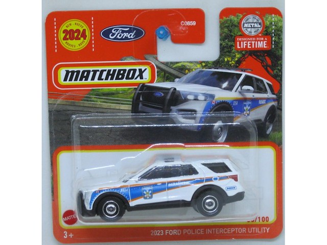 matchbox ford interceptor utility